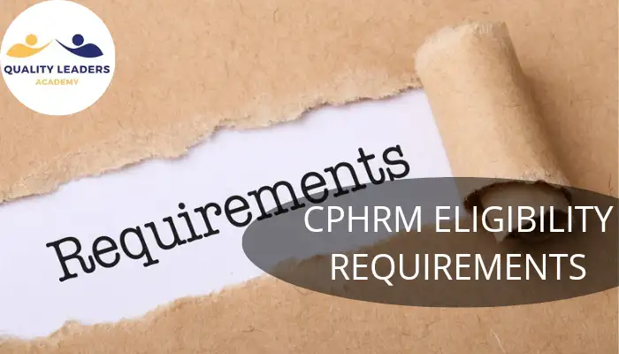 CPHRM ELIGIBILITY REQUIREMENTS | YOUR GUIDE TO A CAREER IN HEALTH CARE ...